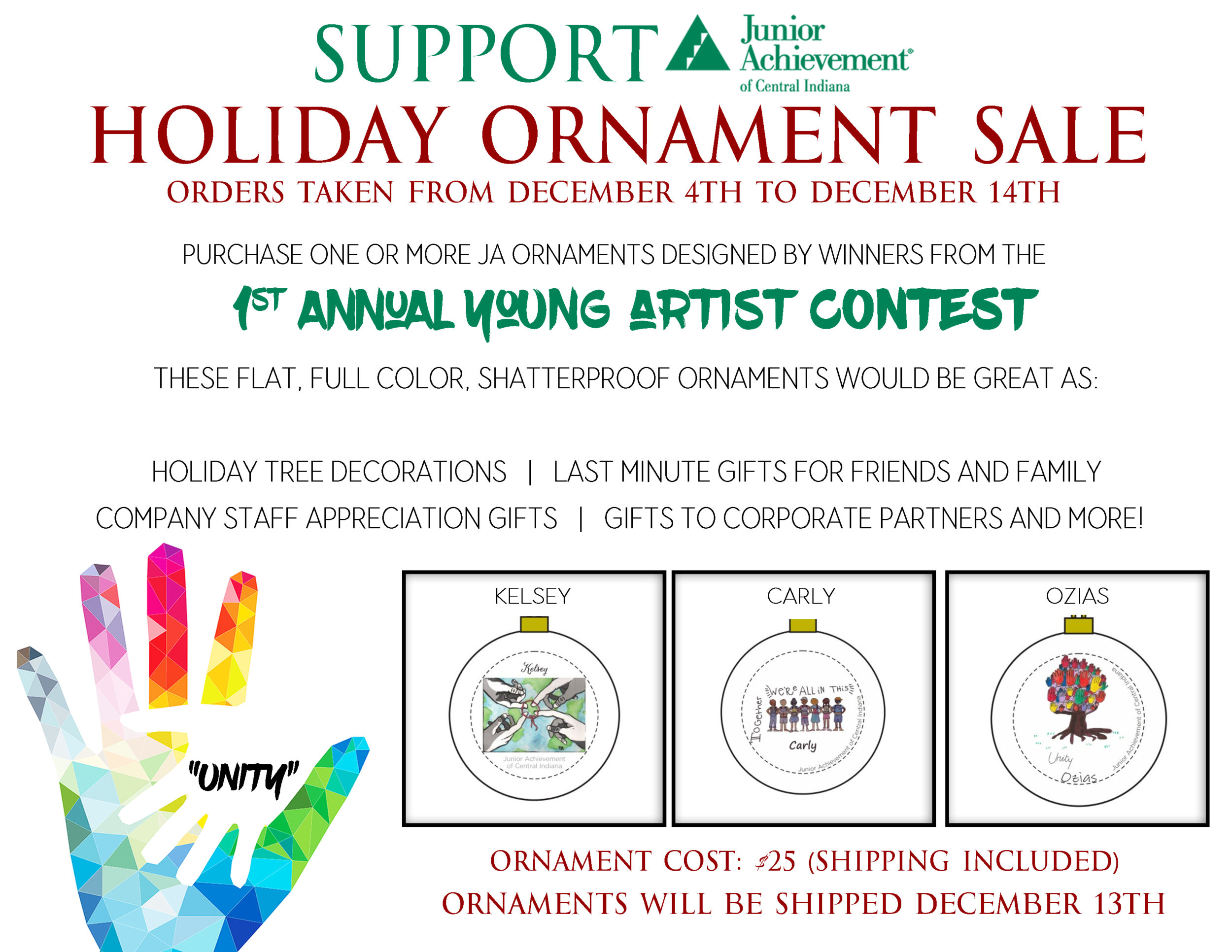 ja ornament winners - JA Jobspark